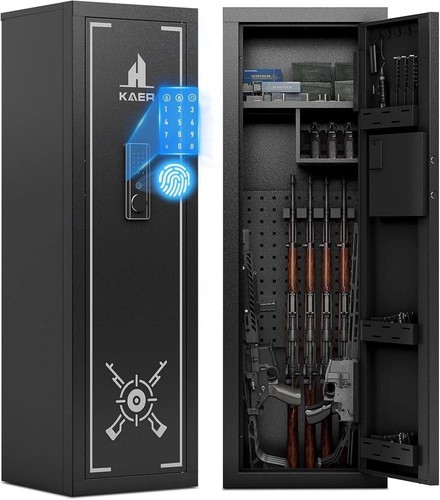 13-15 Gun Safe for Rifles and Pistols,Quick Release Fireproof Gun Safe ...