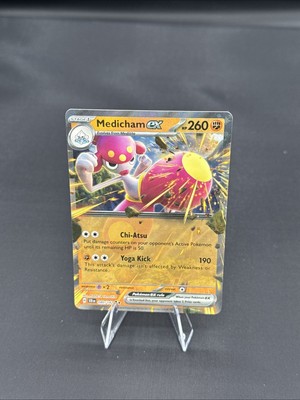 Pokémon TCG Medicham EX Card 080/142 Stellar Crown Holo | eBay