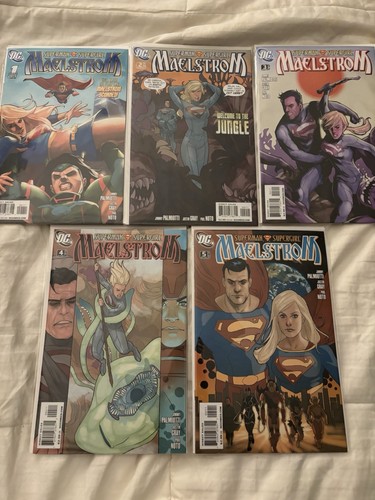 Superman/Supergirl: Maelstrom #1-5 Complete Set (2008-2009) DC Comics ...