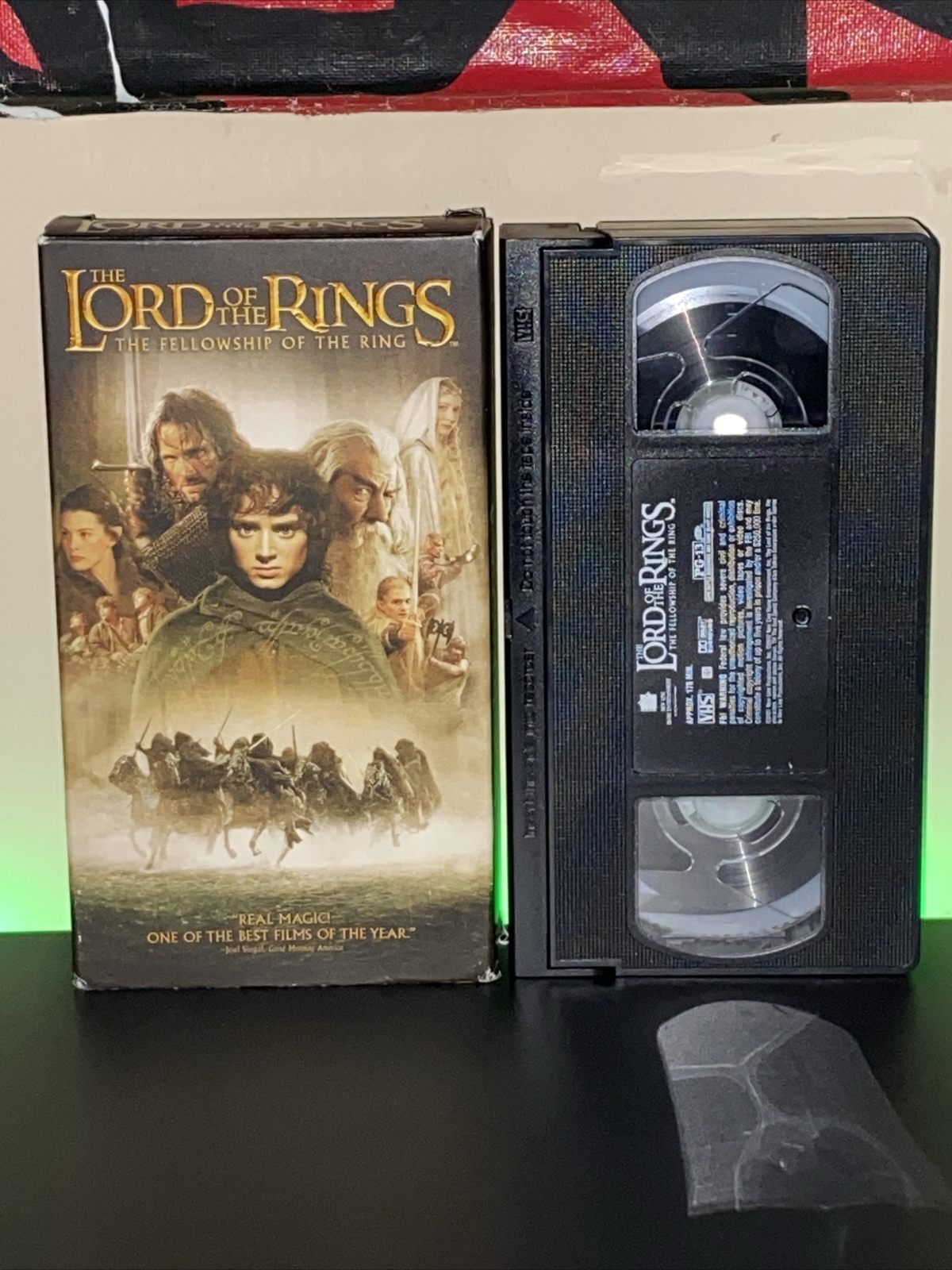 Lord Of The Rings: The Fellowship Of The Ring (VHS, 2001) 794043541537 ...