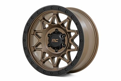 78 Series Wheel | Simulated Beadlock | Bronze/Black | 17x8.5 | 5x4.5 ...