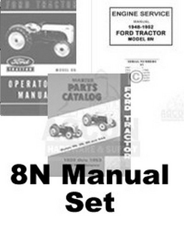 Ford 8n Tractor Engine Diagram