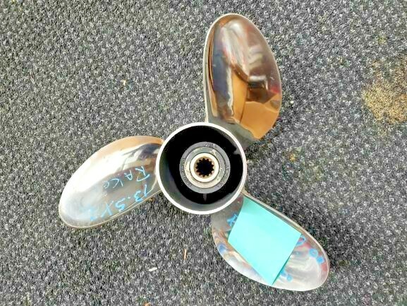 Evinrude/Johnson/OMC Raker Prop #394759 Stainless 13.5 x 20p (#17) | eBay