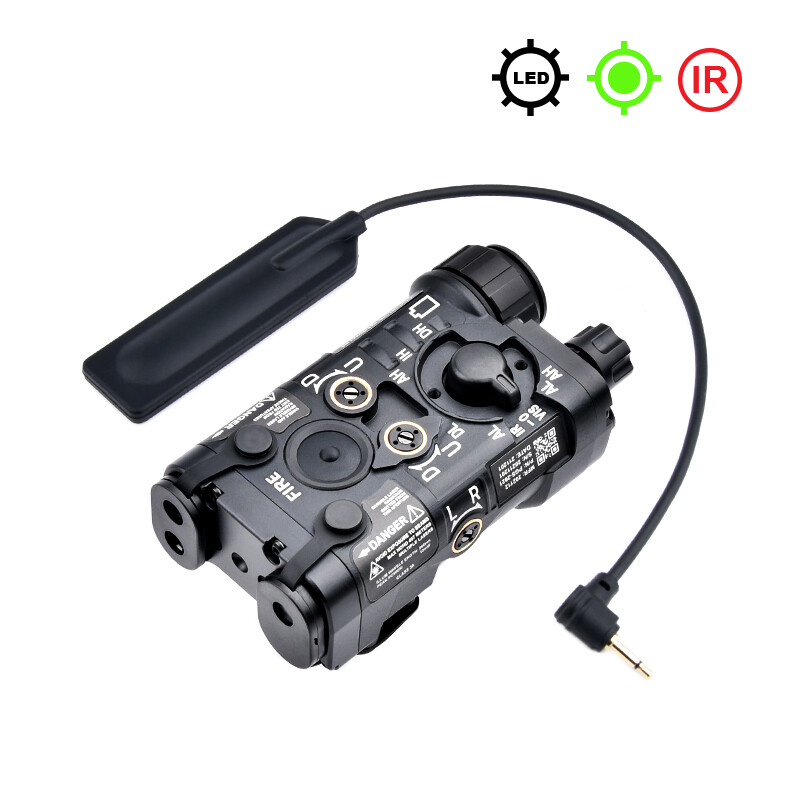 WADSN Metal NGAL Red Green Dot Laser Sight IR Ray Hunting Weapon Laser ...