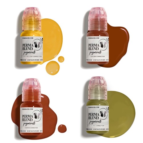 PERMA BLEND Set Kit Permanent Makeup Microblading Pigments Permablend ...