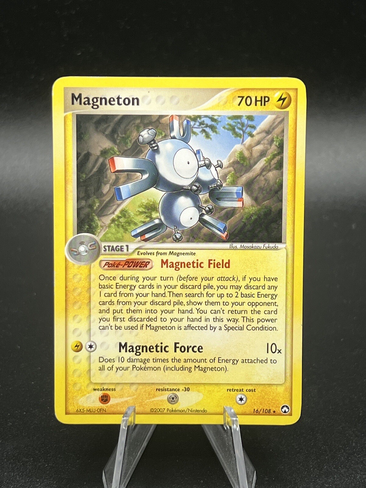 Magneton - 16/108 - Non-Holo - EX POWER KEEPERS - Pokemon TCG -LP ES1 ...