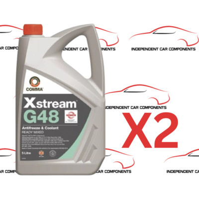 X2 Comma Xstream G48 Engine Antifreeze & Coolant Ready to Use Ethylene ...