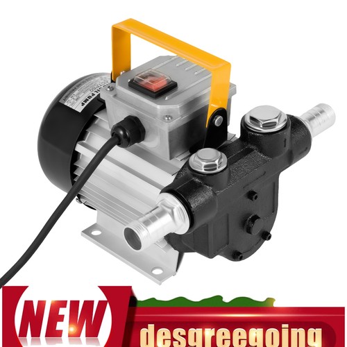 110V Motor Oil Fuel Fluid Extractor Electric Transfer Pump Self Priming ...