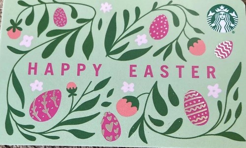 New HTF LOT Of 10 - Starbucks 2020 HAPPY EASTER 🐰🥚 GIFT CARD. # 6178 | eBay