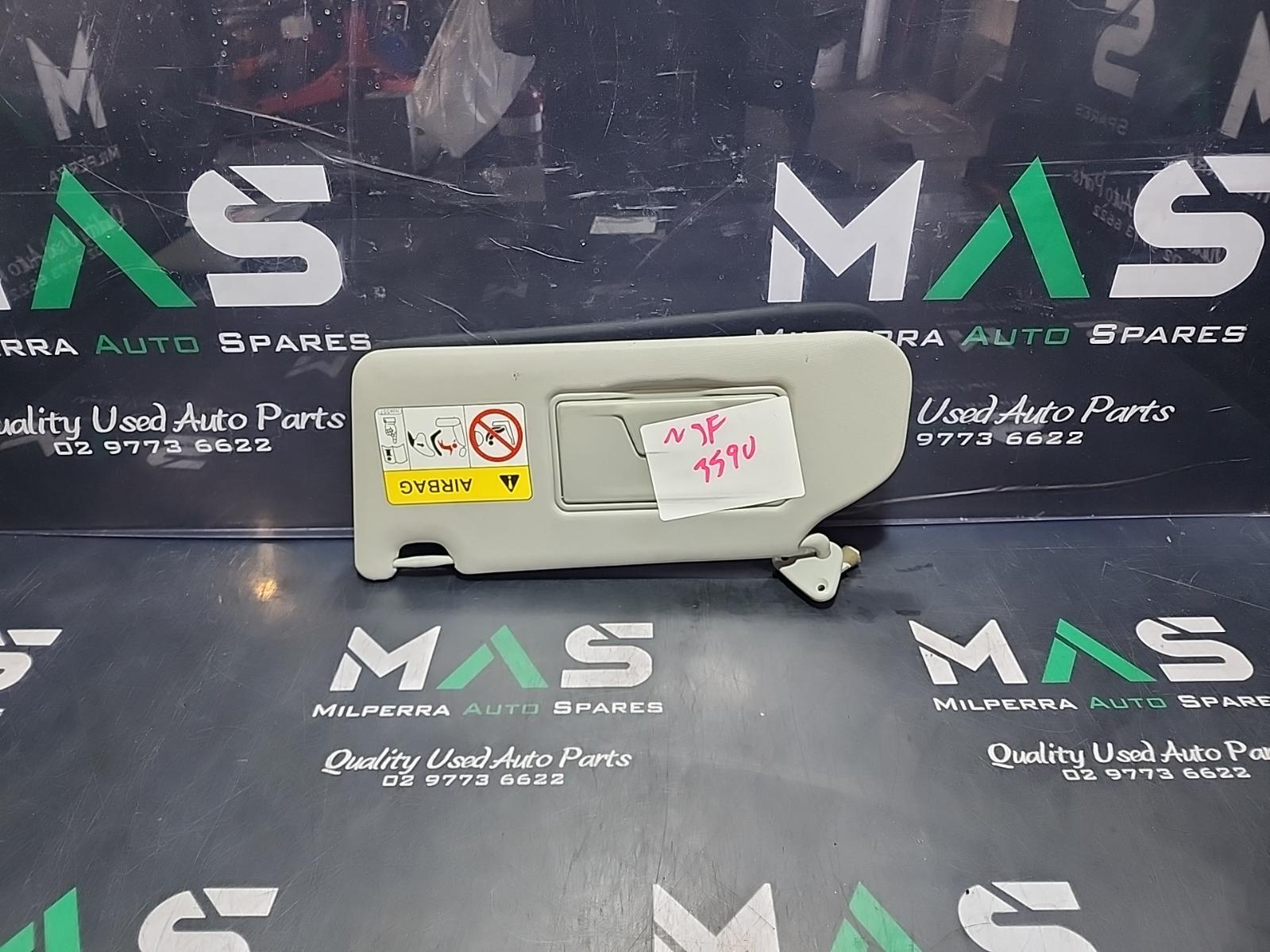 MITSUBISHI ASX SUN VISOR XC-XD, LH SIDE, 07/17- 17 18 19 20 21 22 23 24 ...