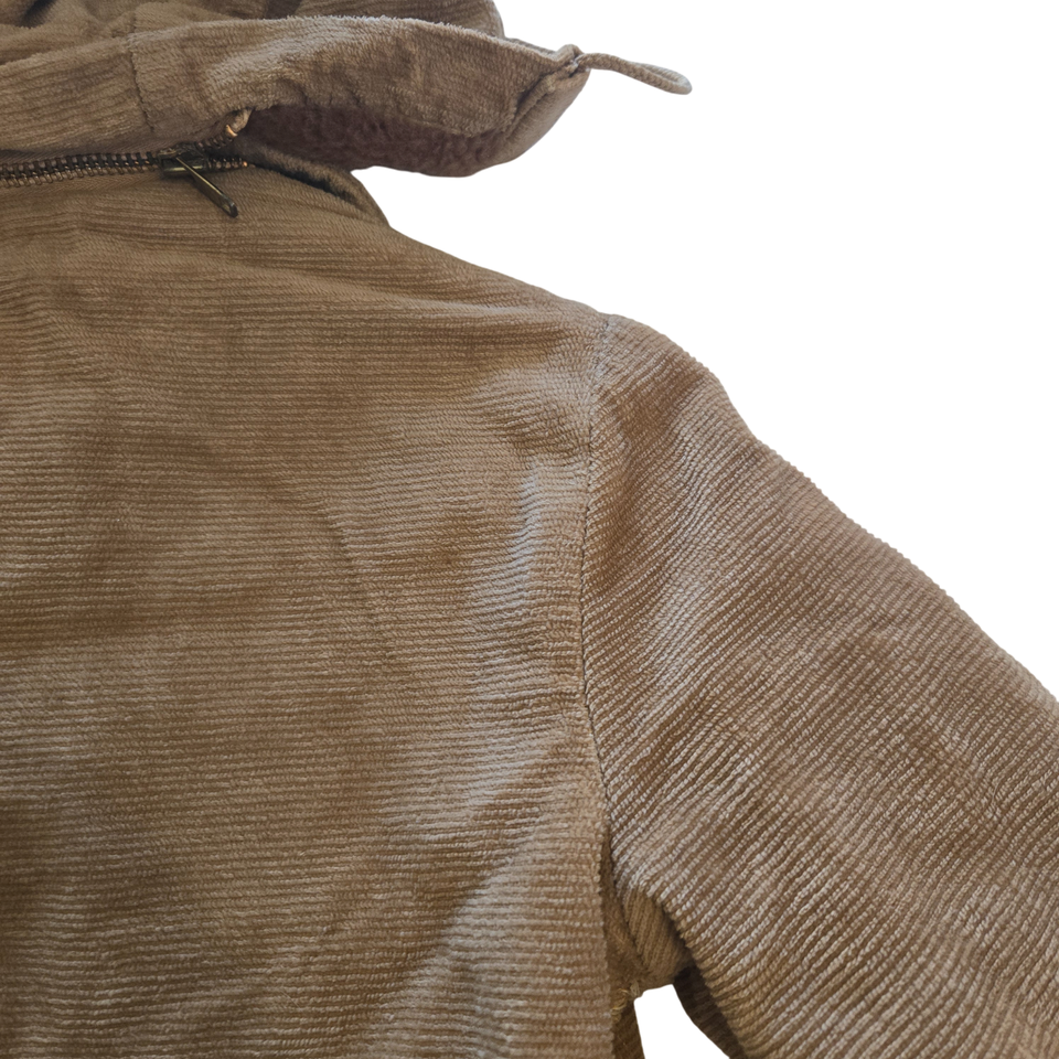 Corduroy Coat Kids Size 6 Lined Removable Hood Vintage Dixie Land ...