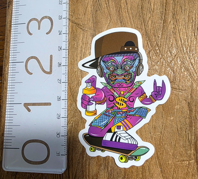 HIP HOP STICKER Rap Sticker Rap Decal DJ Dance Hip Hop Decal Street ...