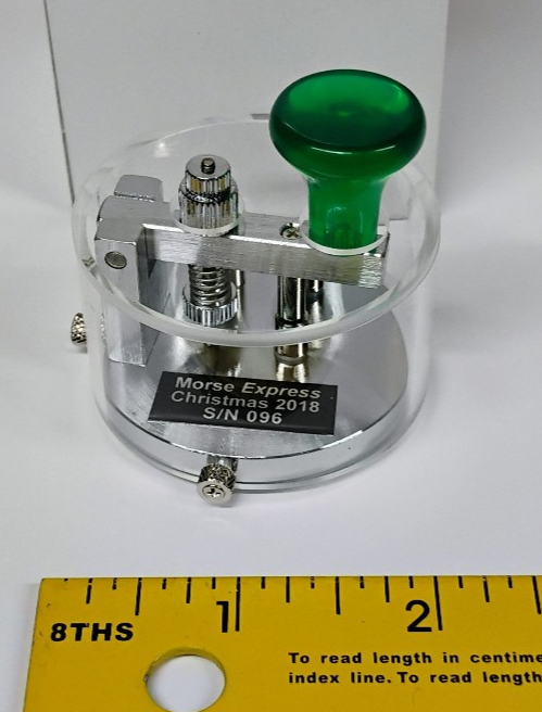 NEW Morse Express Special Limited Edition 2018 Christmas Morse Code Key ...