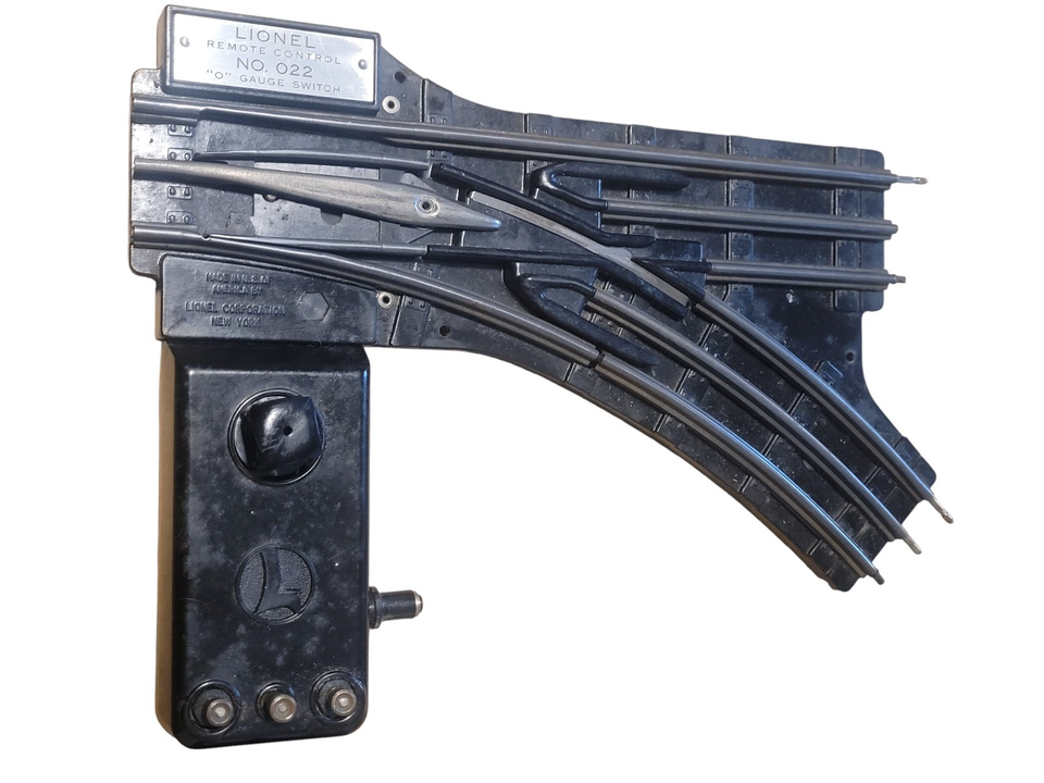 Lionel #5133 Left Switch & #022 Right Switch Track for Parts/Repair - O ...