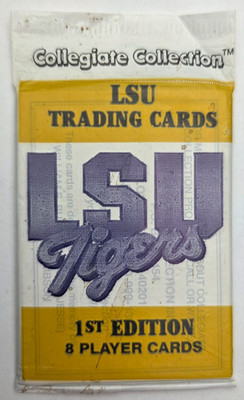 1990 LSU Tigers Collegiate Collections 1st Edition Trading Cards Sealed ...