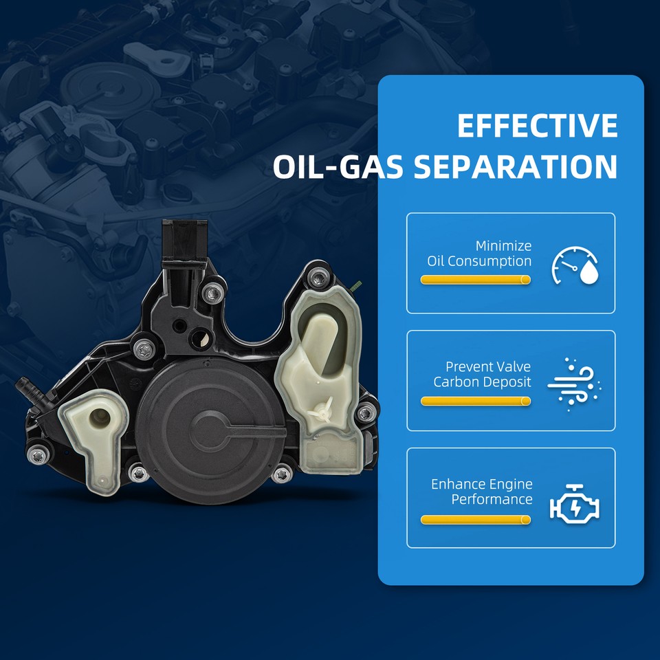 OEM PCV Crankcase Vent Valve 06K103495 For Audi Porsche Seat Skoda VW 1 ...