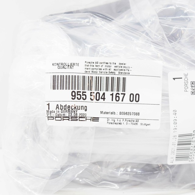 Porsche Cayenne 9pa Front Left Fender Liner Extension 95550416700 ...