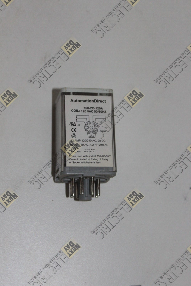 Automation Direct, 750-2C-120A, 120V Coil Relay Contactor | eBay