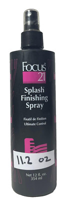 Focus 21 Splash Finishing Spray 12 oz Bottle (001) SLIGHTLY USED 11.2 ...