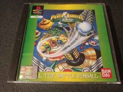 PS1 Playstation 1 PAL full tilt battle pinball power rangers | eBay