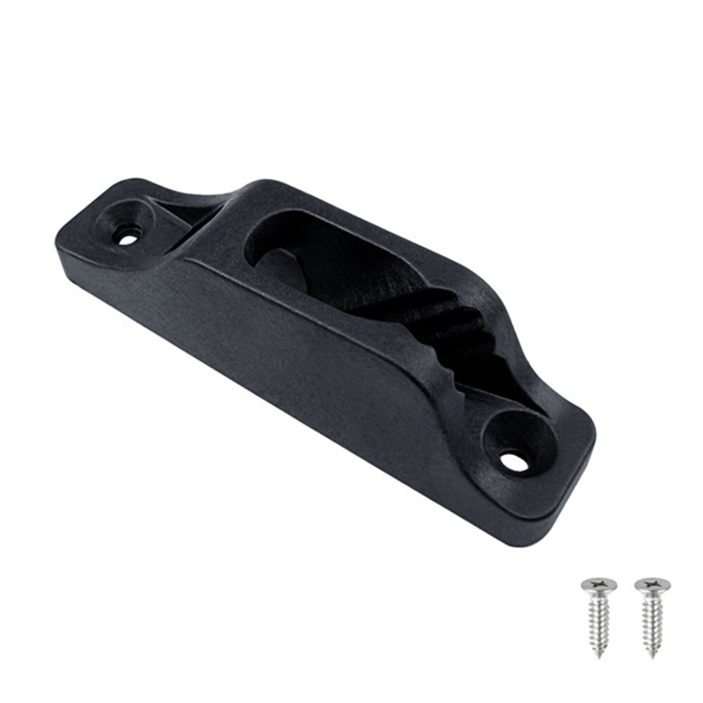 Black Nylon Cleat Slide for Precise Tensioning of Yacht Ropes Kayak ...