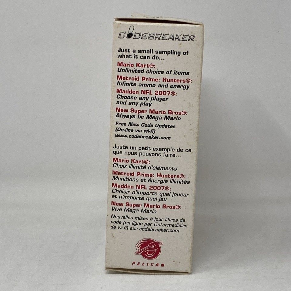 Code Breaker Nintendo DS Cheat Accessory In Box (G1) | eBay