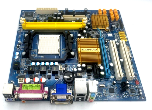 GIGABYTE GA-MA74GM-S2 SOCKET AM2/AM2+/AM3 AMD MOTHERBOARD | eBay