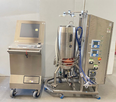 GE Xcellerex XDR-50-DP Single-Use 50L Bioreactor, Strongarm X-Station ...