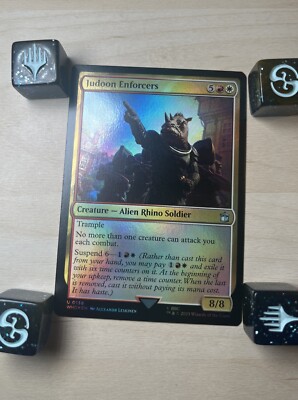 MTG Doctor Who - Judoon Emforcers - Foil | eBay UK