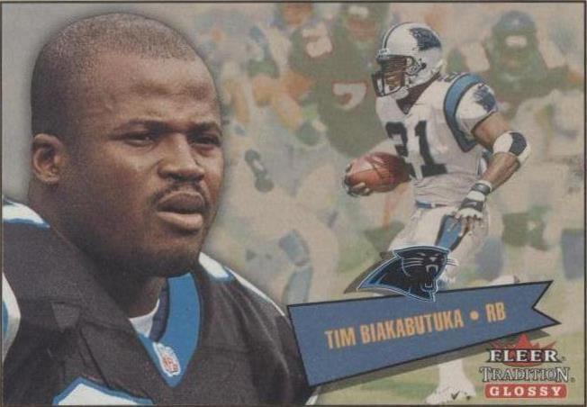 2001 Fleer Tradition Glossy - Tim Biakabutuka #142 for sale online | eBay