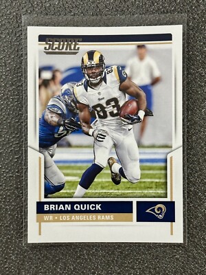 2017 Score - #43 Brian Quick | eBay
