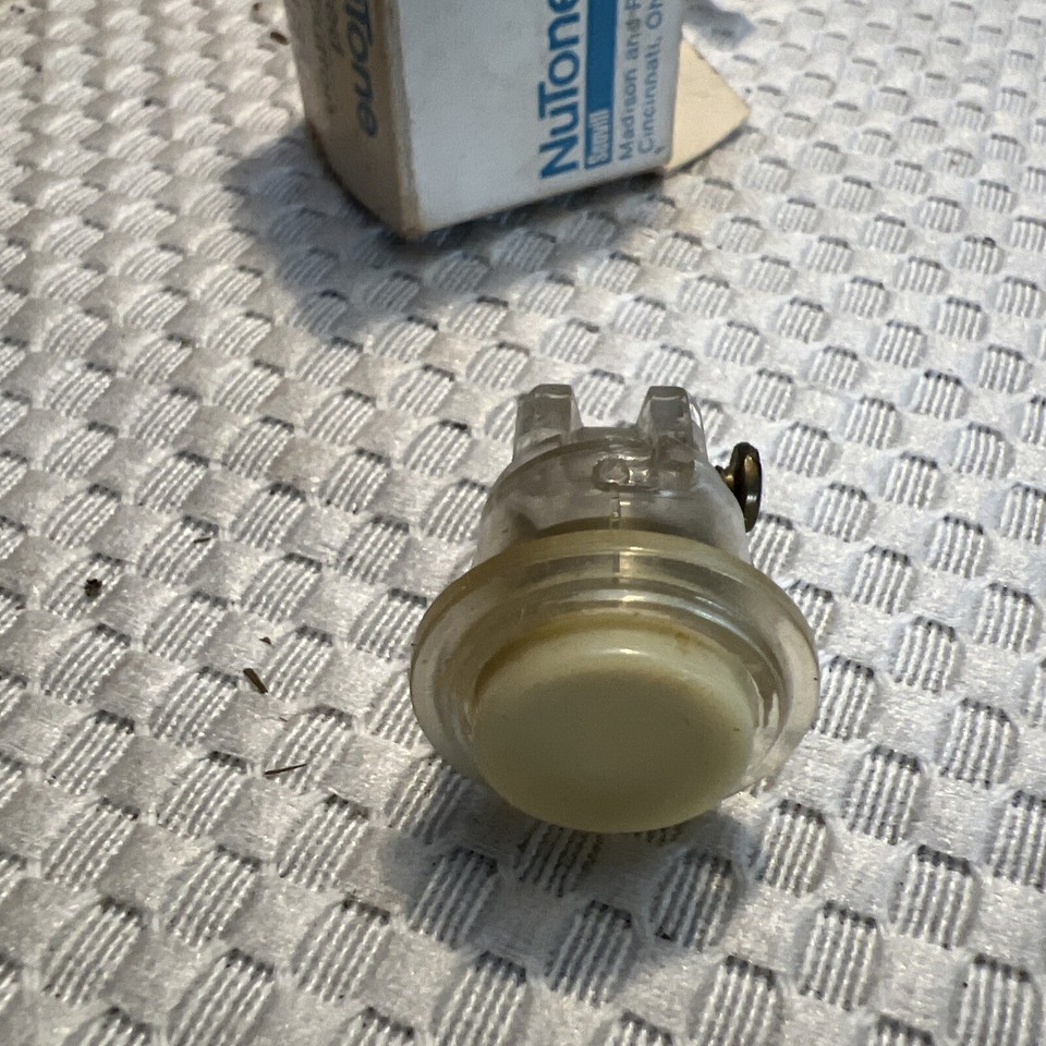 Vintage NuTone PB-18L Doorbell Button Round-Lite Gold tone - | eBay