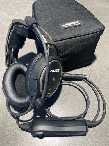 BOSE A20 Aviation Headset Equipped with Bluetooth Noise Canceling black ...