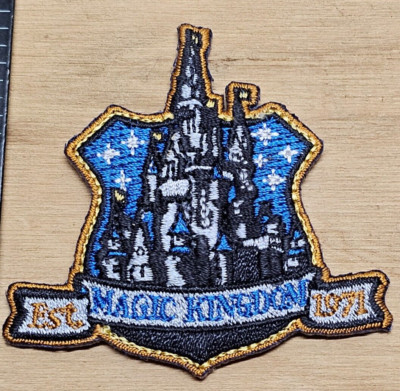 Rare - Disney Magic Kingdom Castle Patch - Cast Member Patch | eBay