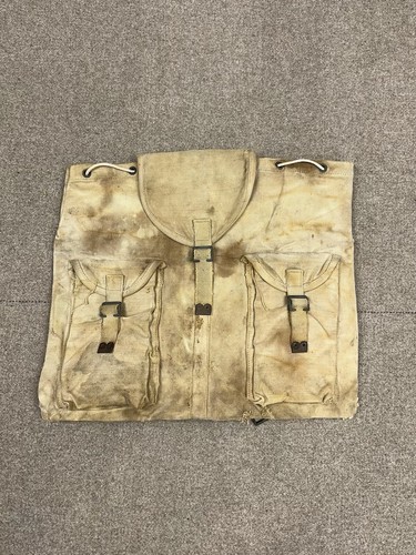 WW1 Rare British Army Officer’s Alpine Webbing Rucksack Equipment Bag ...