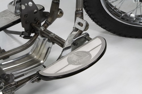 Black Driver Half Moon Footboard Kit fits Harley Davidson | eBay
