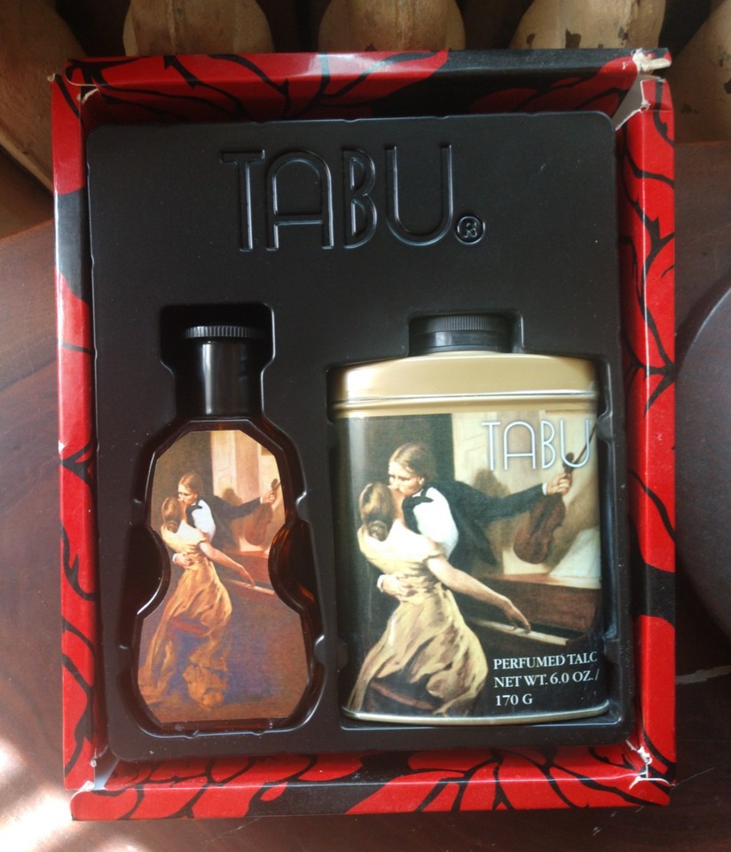 TABU Eau De Cologne...Talc Powder Gift Set....Boxed | eBay