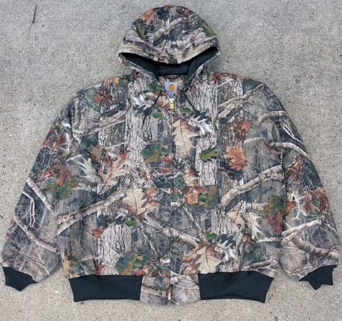 Carhartt Kanati True Timber Camo Realtree Quilted Active Duck Jacket ...