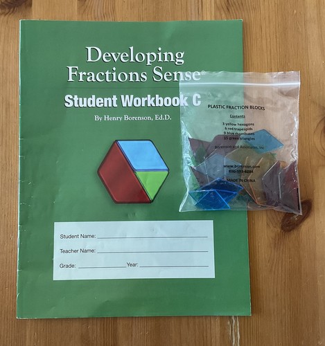 Borenson Math Developing Fractions Sense Student Workbook C With ...