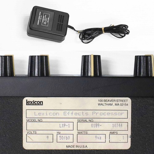 Lexicon LXP-1 Processeur D'Effets Multi-Usage Reverb Stéréo Compact | eBay