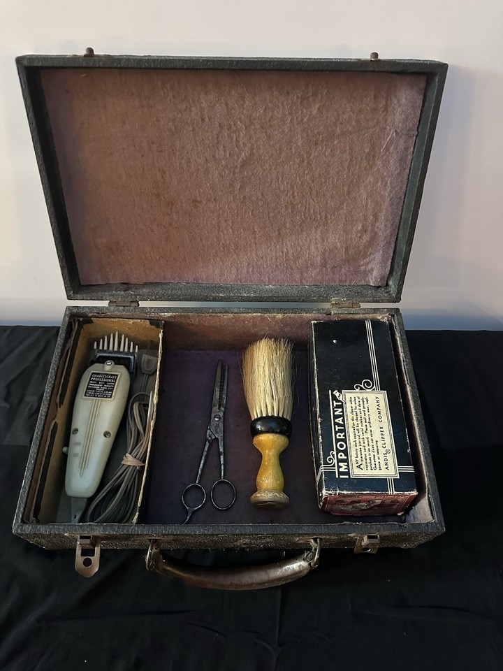 Vintage Barbers Set - Andis Master Model M & Charlescraft Electric ...