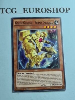 GOGOGO GOLEM - GOLDEN FORM ︎YUGIOH ︎SECE ︎COMMON ︎PORTUGUESE ︎2015 ︎NM ...