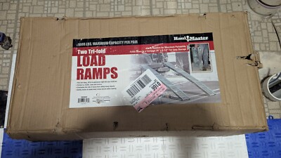 Haul Master 1000Lbs Two Tri-Fold Portable Loading Ramps.NO SHIPPING ...
