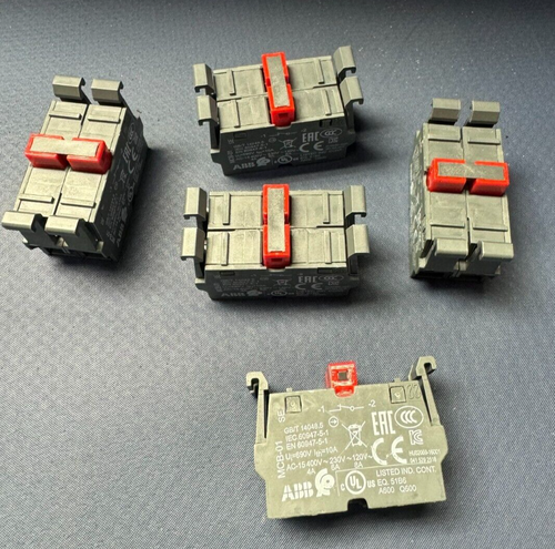 Lot of 5 - ABB MCB-01 - Contact Blocks | eBay