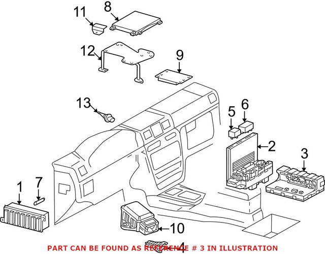 Mercedes-Benz G-class W463 Rear Sam Control Unit 4639000800 for sale ...
