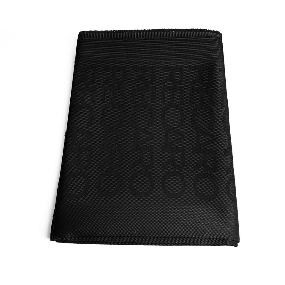 Full Black JDM Recaro Fabric Cloth For Car Seat Panel Armrest ...