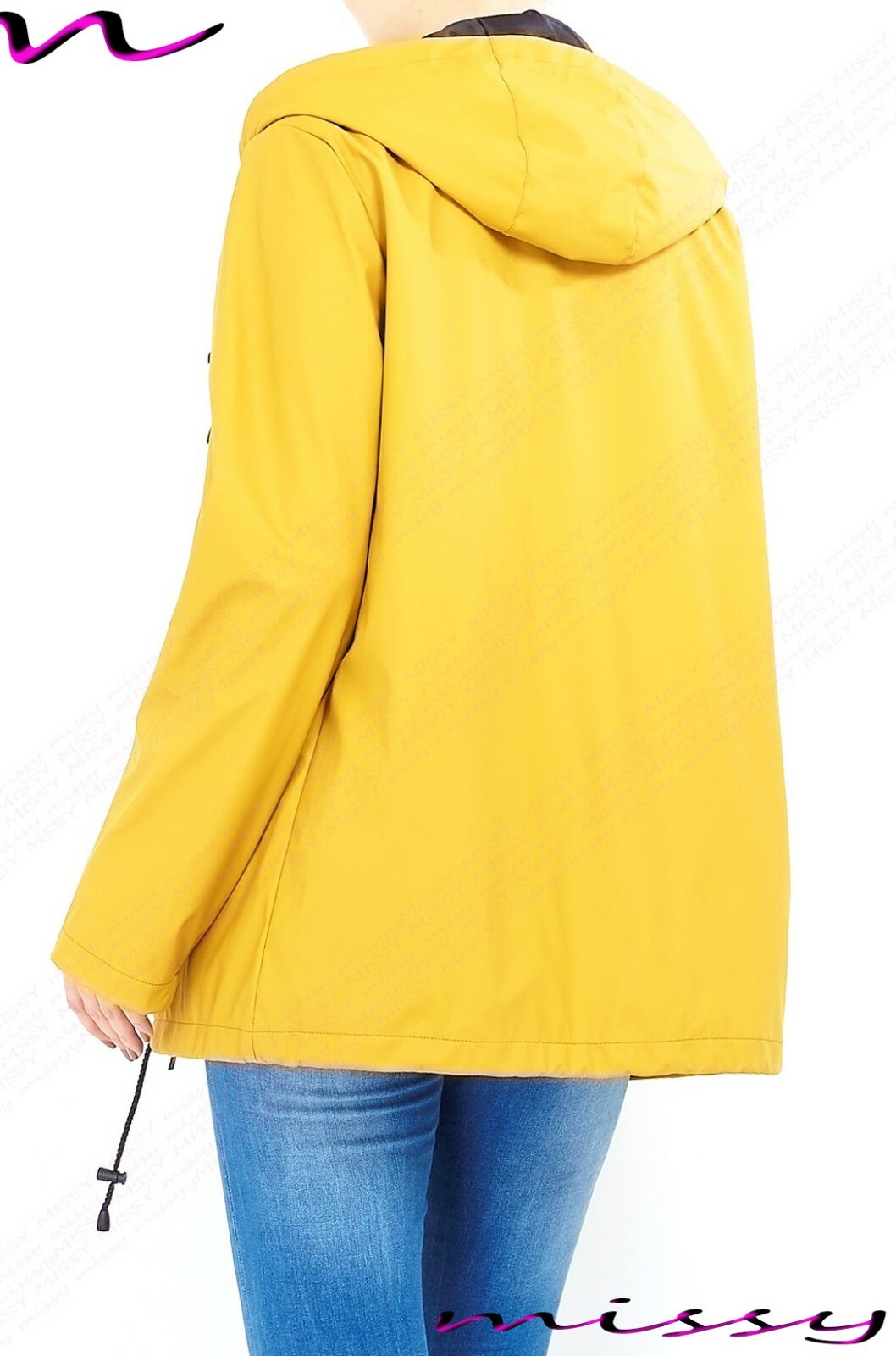 NEW WATERPROOF COAT Festival Rain Mac Ladies coat Womens Jacket Size ...