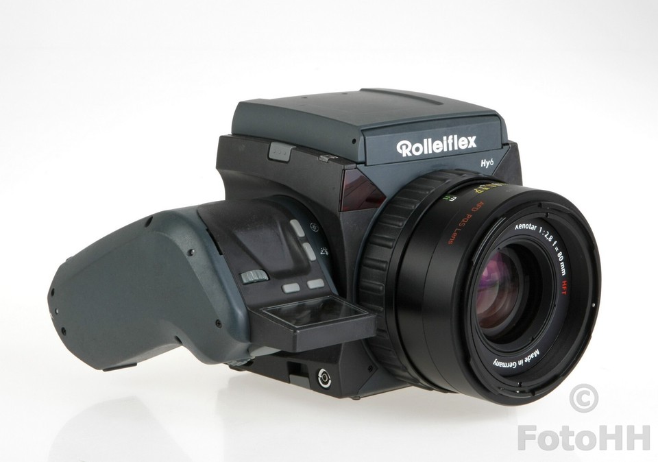 VERY RARE ROLLEI ROLLEIFLEX HY6 * PROTOTYP * SET ( BODY + 80mm AFD ...