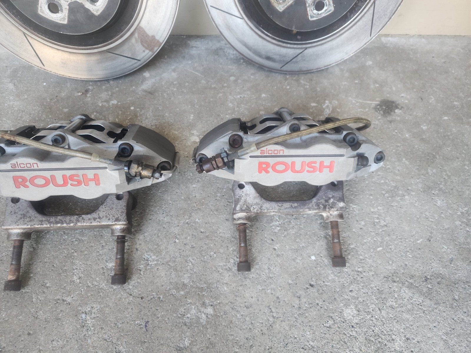 ROUSH ALCON MUSTANG front brakes 14" 5lug 1999-2004 saleen cobra ...