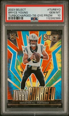 2023 PANINI SELECT TURBOCHARGED #TURBYO BRYCE YOUNG TURBOCHARGED-TIE ...